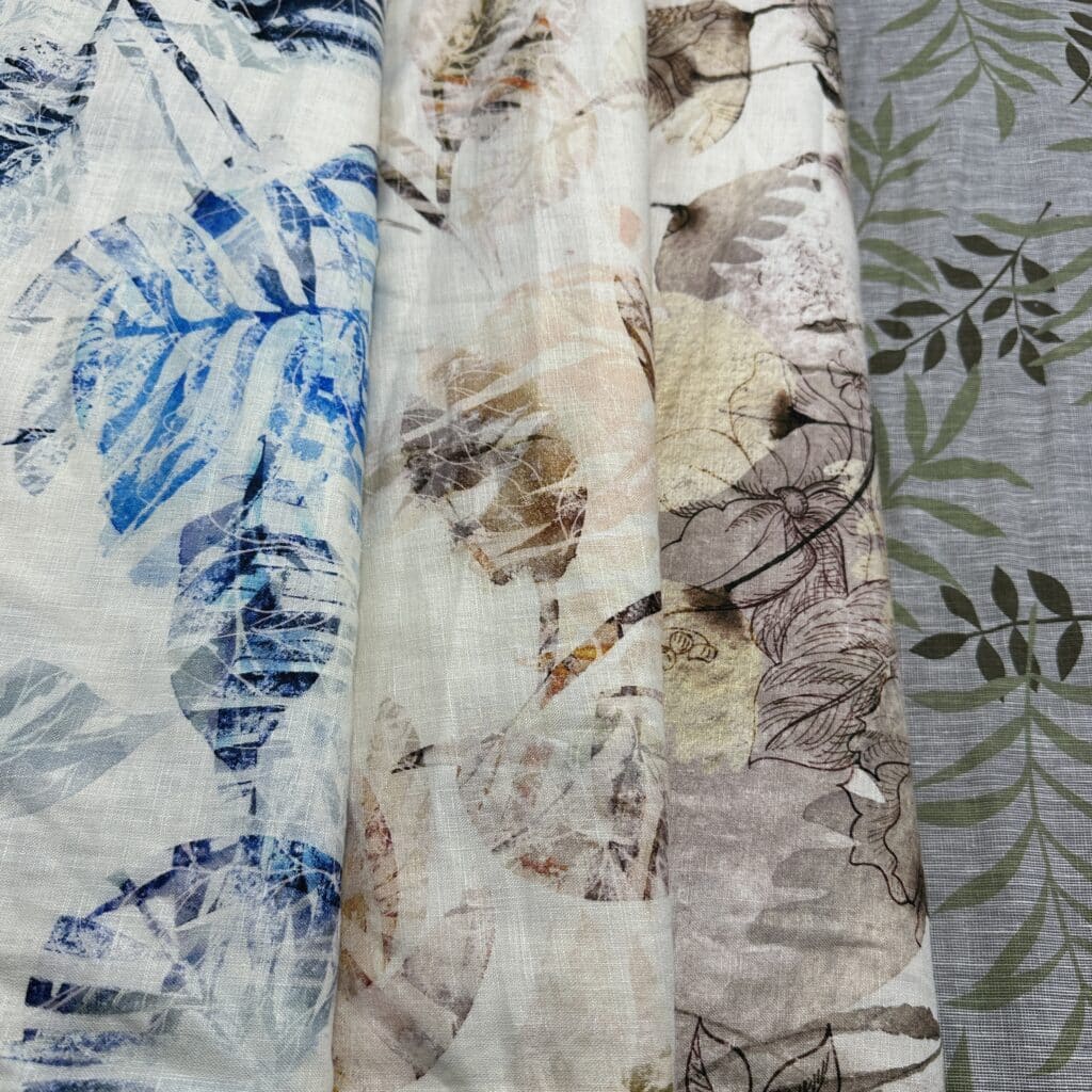 Linnen bedrukt de Nieuwe Stof van 2025 - Big in Fabric